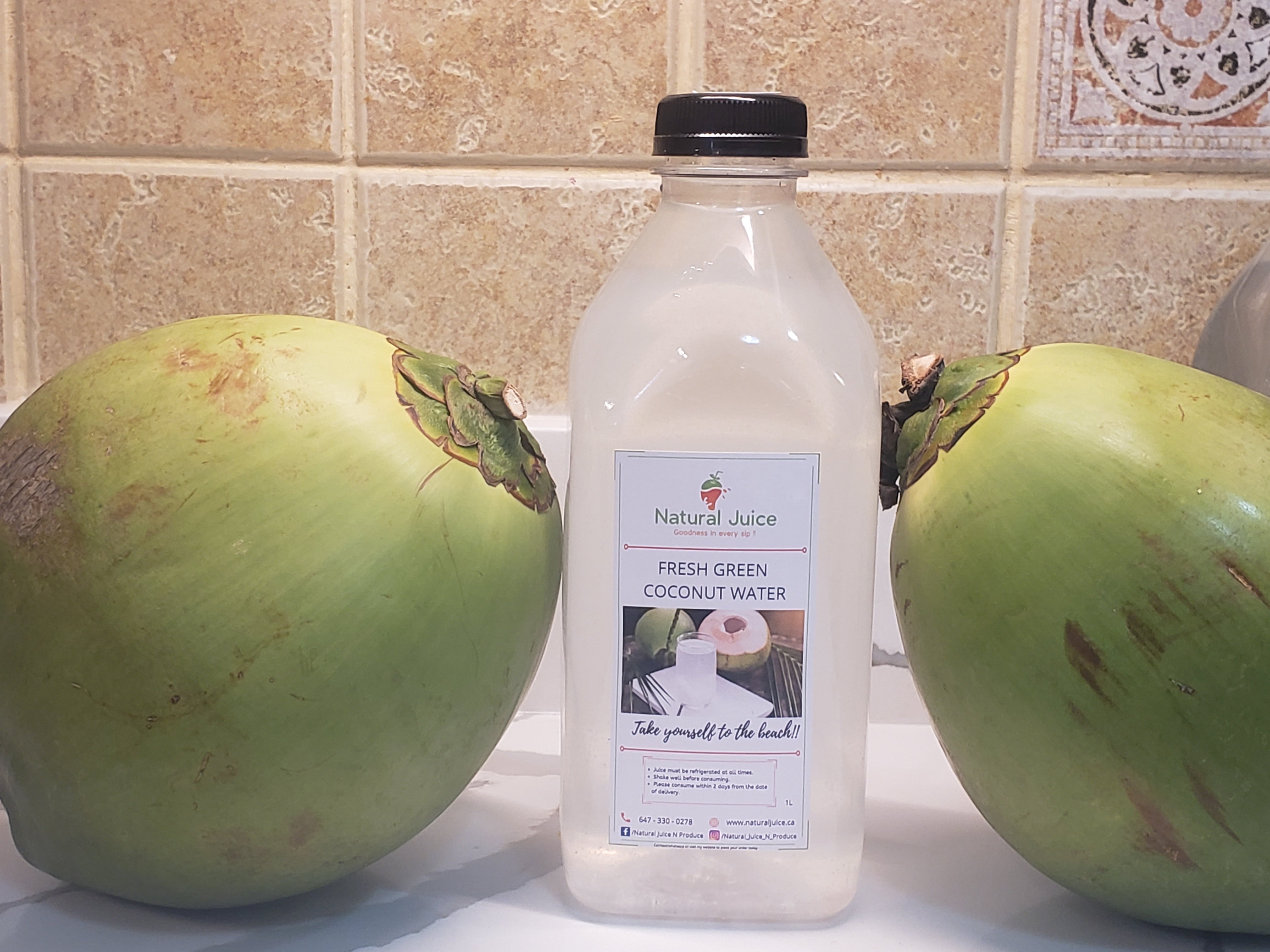 Fresh Green Coconut Water | Natural Juice